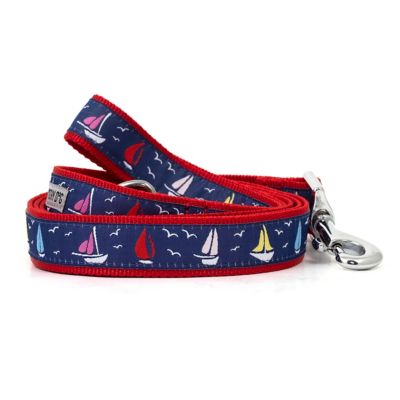 Worthy Dog Sailboats Nylon Dog Leash, S,Navy at Tractor Supply Co
