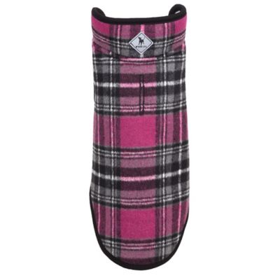 Worthy Dog Sherpa-Lined Alpine Dog Jacket, 20,Pink/Black at Tractor ...