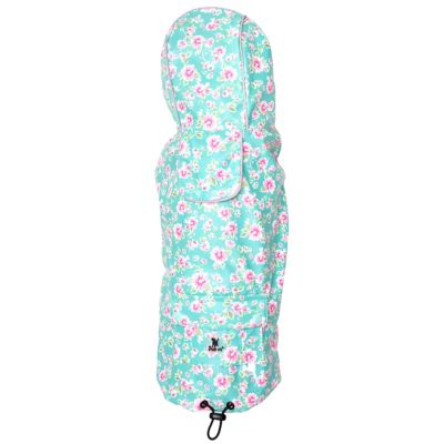 Worthy Dog Water-Resistant London Dog Raincoat, S,Teal at Tractor Supply Co