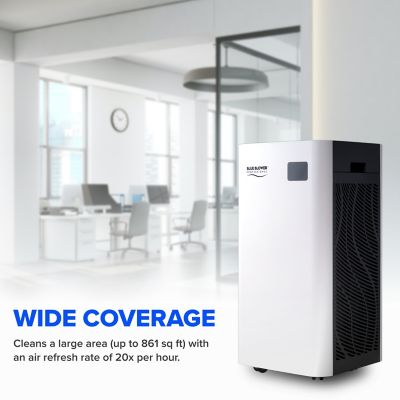 Blue Blower Professional AP-800 True HEPA Active Carbon Filter Air ...