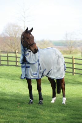 WeatherBeeta ComFiTec Airflow II Detach-A-Neck Horse Fly Sheet, 87 in ...