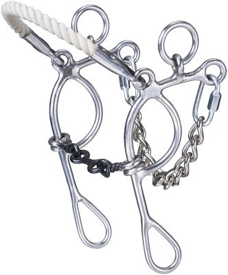 Tough-1 Mini Rope Nose Dogbone Snaffle Combo at Tractor Supply Co