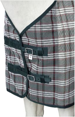 Tough1 Deluxe Mesh Horse Fly Sheet, Plaid Print at Tractor Supply Co