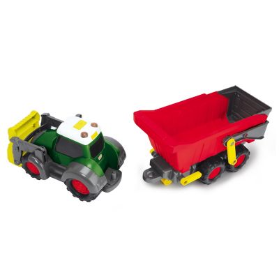 Dickies Toys 25 in. Happy Fendt Toy Farm Truck and Trailer at Tractor ...
