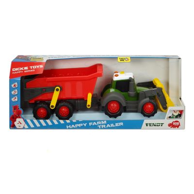 Dickies Toys 25 in. Happy Fendt Toy Farm Truck and Trailer at Tractor ...