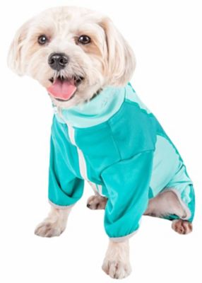 Pet Life Active Warm-Pup Heathered Performance 4-Way Stretch 2-Toned ...