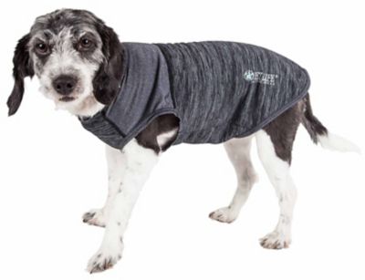 Pet Life Active Aero-Pawlse Heathered Quick-Dry and 4-Way Stretch ...