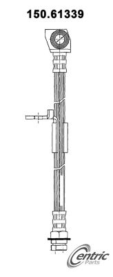 Centric Parts Premium Brake Hydraulic Hoses, BKNJ-CEC-150.67359 at Tractor Supply Co.