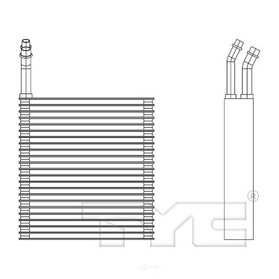 TYC A/C Evaporator Core, FQPX-TYC-97299 at Tractor Supply Co
