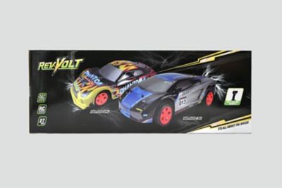 Rev-Volt Phantom 27 MHz Radio-Control Toy Racing Car, Orange, High ...