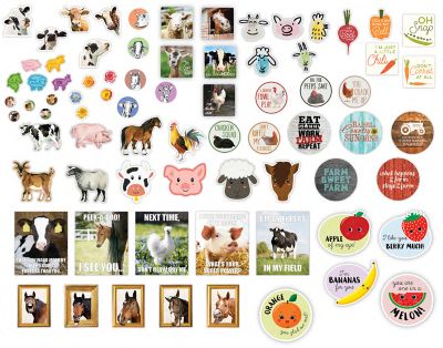 Paper Paper & Party Supplies Stickers, Labels & Tags Horseshoes Horse ...