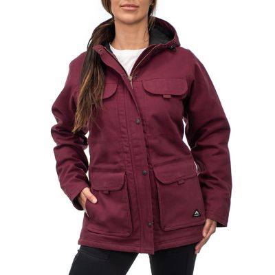 Ridgecut Women's Sanded Duck Quilted Fleece-Lined Barn Coat - 2092882 ...