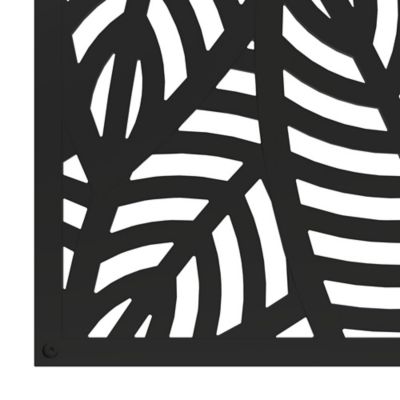 Barrette Outdoor Living 2 ft. x 4 ft. Decorative Screen Panel, Sanibel ...