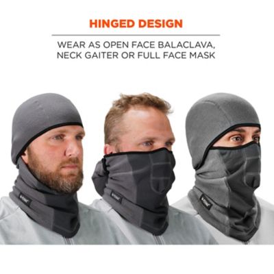 N-Ferno Windproof Balaclava Face Mask, Hinged Design, Gray at Tractor ...