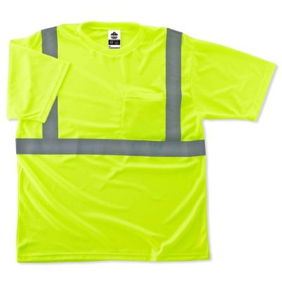 GloWear Unisex Type R Class 2 Work T-Shirt, XS,Lime at Tractor Supply Co