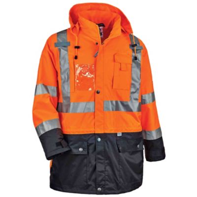 GloWear Unisex Type R Class 3 High-Vis Jacket, 3XL,Orange at Tractor ...
