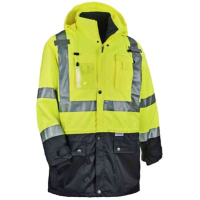 GloWear Unisex Type R Class 3/2 Thermal High-Vis 4-in-1 Jacket Kit, 4XL ...