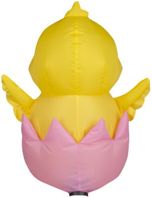 Gemmy 20 in. Airdorable Airblown Easter Hatching Chick Inflatable ...
