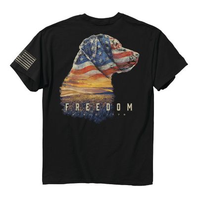 Buck Wear Men's Freedom Lab T-Shirt, M,Black at Tractor Supply Co
