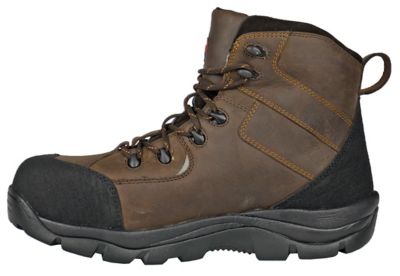 HOSS Boot Company Men's Ridge Safety Toe Waterproof Hiker Work Boots, 6 ...