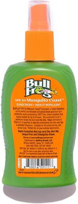 Bull Frog 4.7 oz. SPF 50 Mosquito Coast Sunscreen and Insect Repellent ...