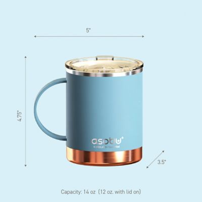 ASOBU 13 oz. The Fabulous Coffee Mug, Blue at Tractor Supply Co.