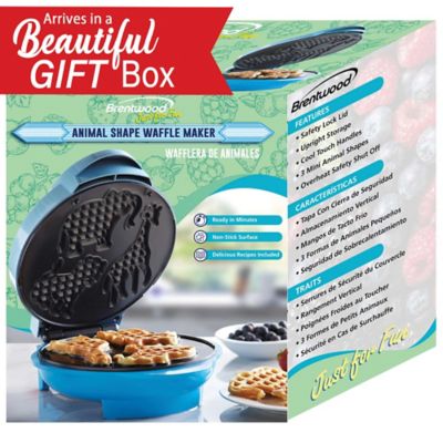 Brentwood Select Non-Stick Electric Animal Shape Waffle Maker at ...