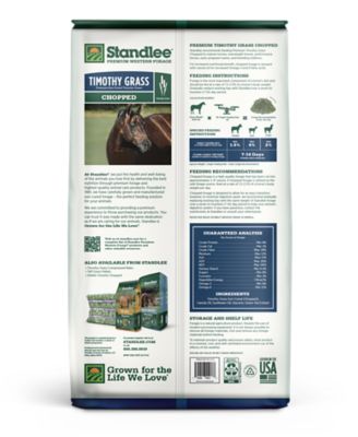 Standlee Premium Western Forage Timothy Grass Chopped Hay Horse Feed ...