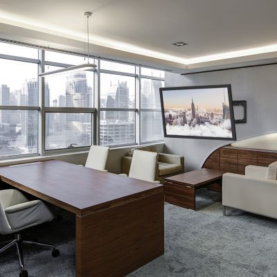 Stanley 37 in. to 80 in. Full-Motion Dual-Arm Extra-Large TV Mount at ...