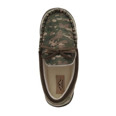 Blue Mountain Boys' Memory Foam Moccasin Slippers - 1888353 at Tractor ...