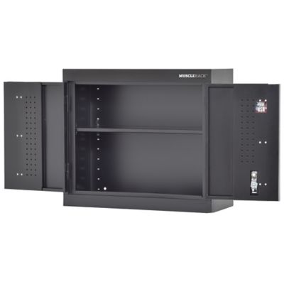 Muscle Rack 30 in. x 12 in. x 26 in. Pre-Assembled Welded Wall Mount ...