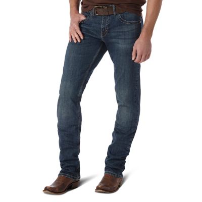 Wrangler Men's Slim Fit Low-Rise 20X No. 44 Straight Leg Jeans, 34x34 ...