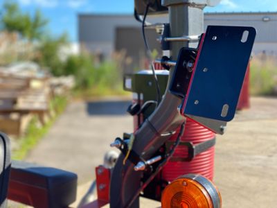 Extreme Metal Products Universal Tractor Chainsaw Rack for ROPS at ...