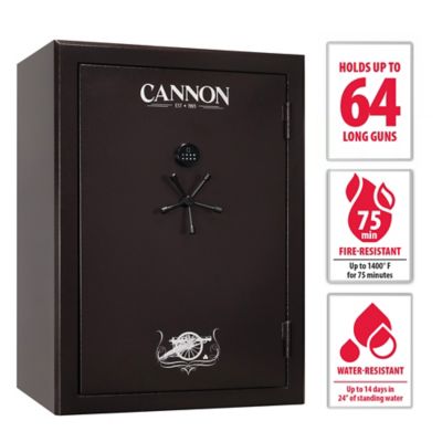 Cannon 81 Long Gun 31.52 cu. ft. Electronic Lock Gun Safe, 75 Min. Fire ...