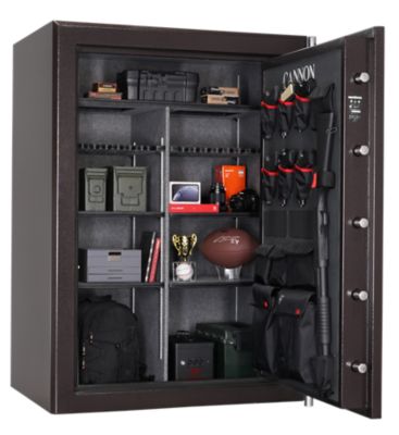 Cannon 64 Long Gun 26.95 cu. ft. Biometric Lock Gun Safe, 75 Min. Fire ...