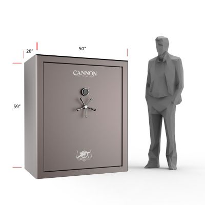 Cannon 81 Long Gun 31.52 cu. ft. Electronic Lock Gun Safe, 75 Min. Fire ...