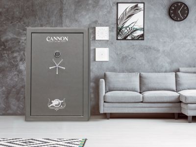 Cannon 64 Long Gun 21.6 cu. ft. Electronic Lock Gun Safe, 60 Min. Fire ...