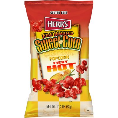 Herr's Fiery Hot Fire Roasted Sweet Popcorn, 1.5 oz. at Tractor Supply Co.