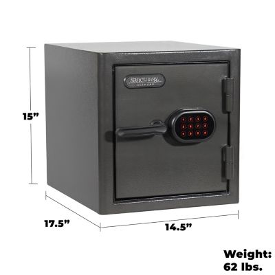 Sanctuary 1.32 cu. ft. Electronic Lock Diamond Fireproof/Waterproof ...