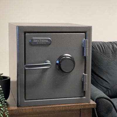 Sanctuary 1.32 cu. ft. Combination Lock Diamond Fireproof/Waterproof ...
