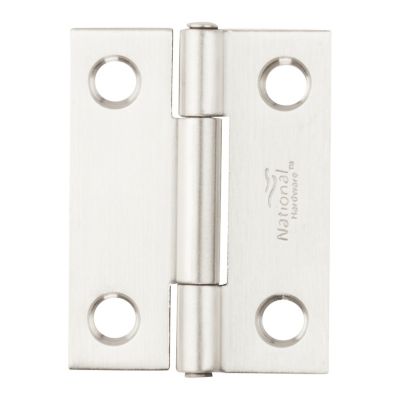 National Hardware Non-Removable Pin Hinge - Stainless Steel, N348-987 ...