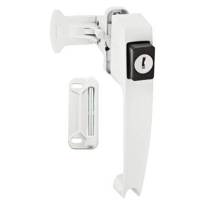 National Hardware White Keyed Push-Button Latch at Tractor Supply Co