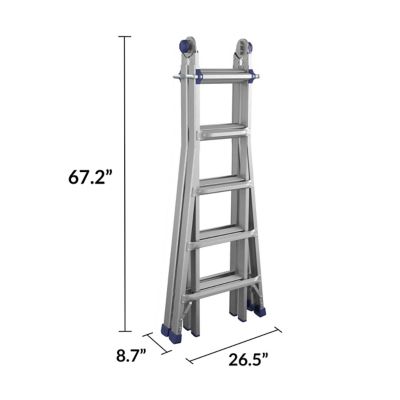 8 ft. 300 lb. Capacity Fiberglass Step Ladder, Type IA, 6208 at Tractor ...