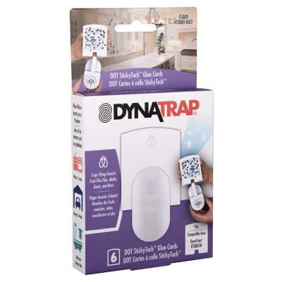 Dynatrap Dot Stickytech Replacement Glue Cards, Cloud, 6-Pack at ...