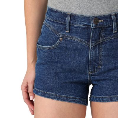 Wrangler Women's Stretch Fit High-Rise Retro Hemmed Shorts at Tractor ...