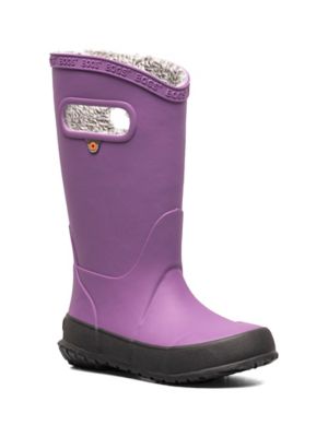 Bogs Unisex Children's Plush Rain Boots, 6,Purple at Tractor Supply Co