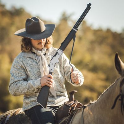 Barra Airguns .177 Caliber 1866 Silver Cowboy Air Rifle Kit at Tractor ...