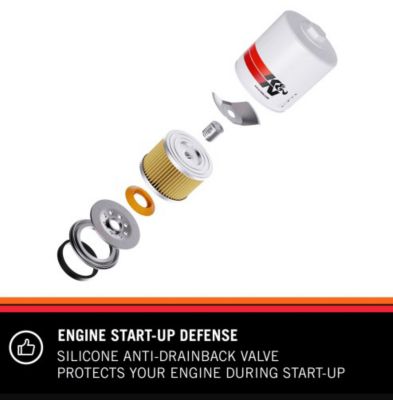 K&N Premium Oil Filter: Designed to Protect Your Engine, HP-3003 at ...