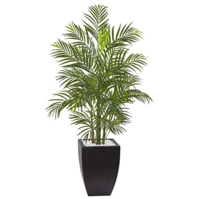 Nearly Natural 7.5 ft. Indoor/Outdoor UV-Resistant Areca Artificial ...