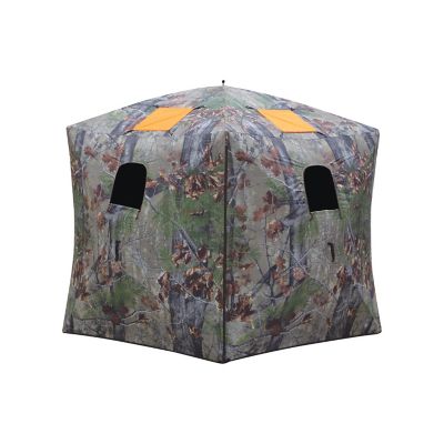 Barronett Blinds 4-Person Feather Five Hub Hunting Blind, Bloodtrail ...